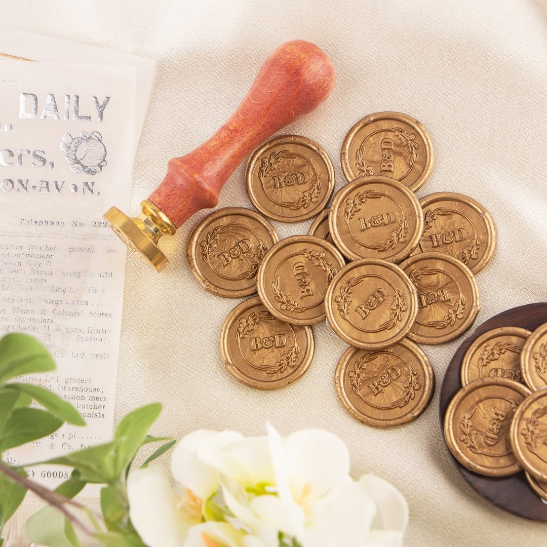 Custom Wax Seal Stickers, Custom Any Logo Wax Seal, Custom Wedding Wax ...