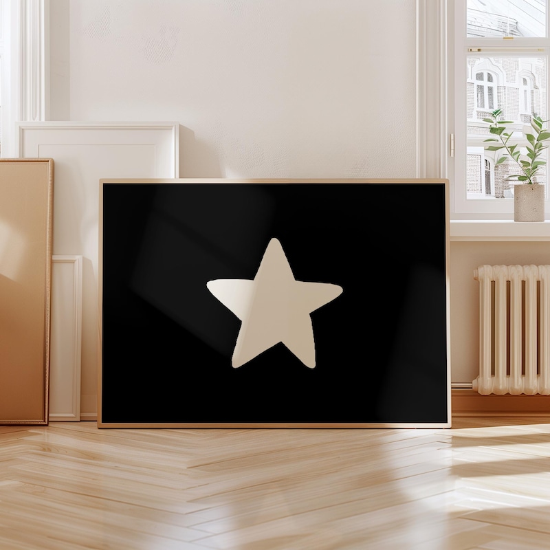 Star Poster - Etsy