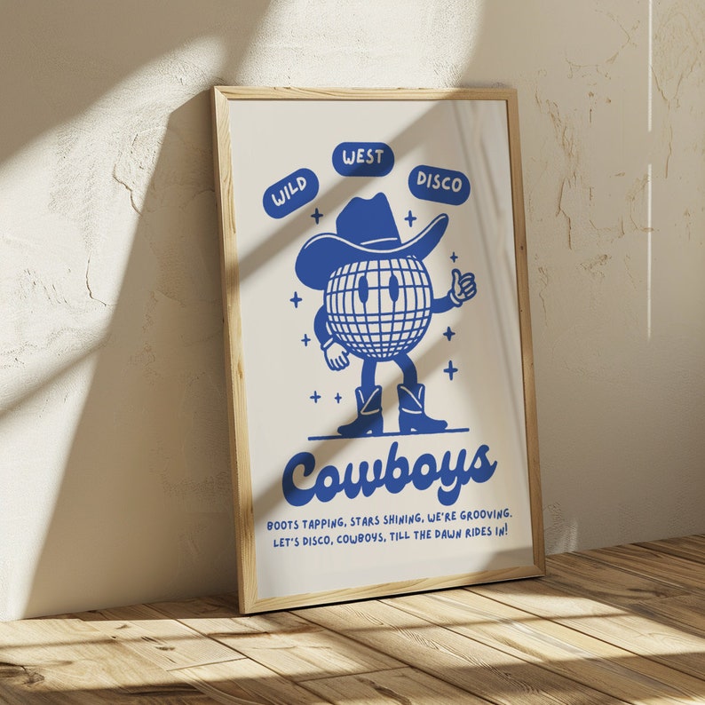 Retro Country Digital Download, Trendy Aesthetic Printable Wall Art ...