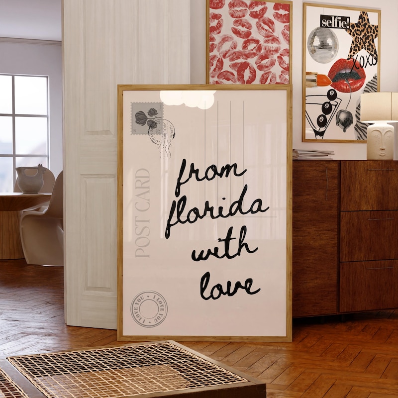 Tampa Florida Drawing - Etsy UK