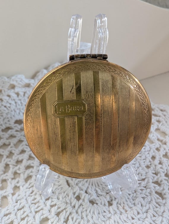 Vintage LaBara powder/rouge compact. 1920's. - Gem