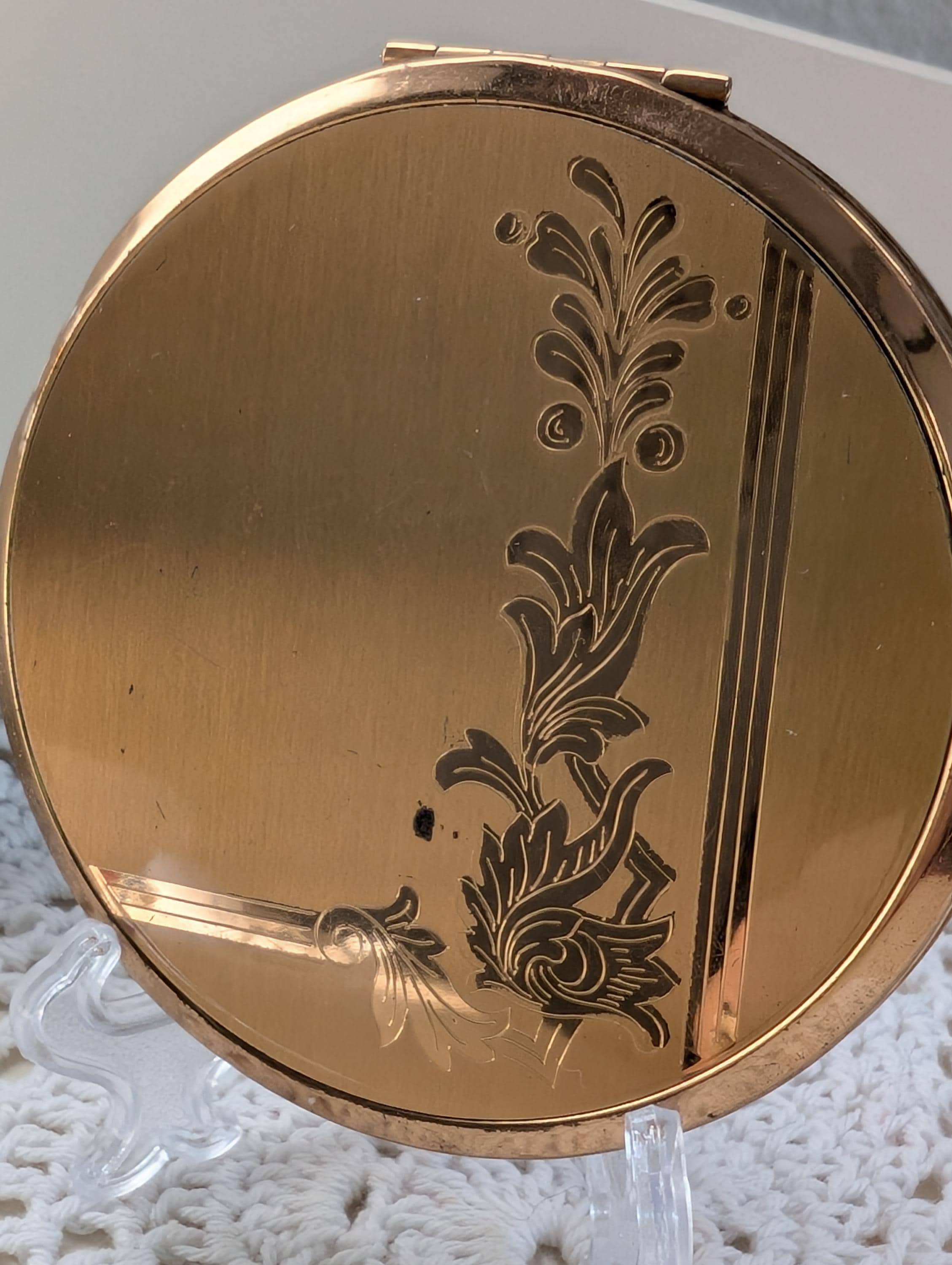 Vintage Elgin American Powder Compact. 1940's - Etsy