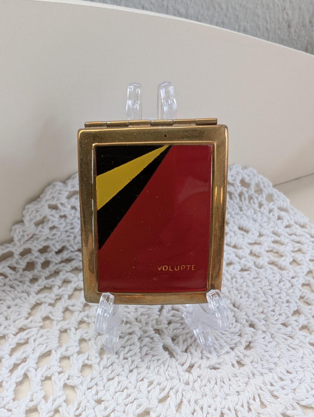 Vintage Volupte 1930-40's, Art Deco Powder Compact. - Etsy
