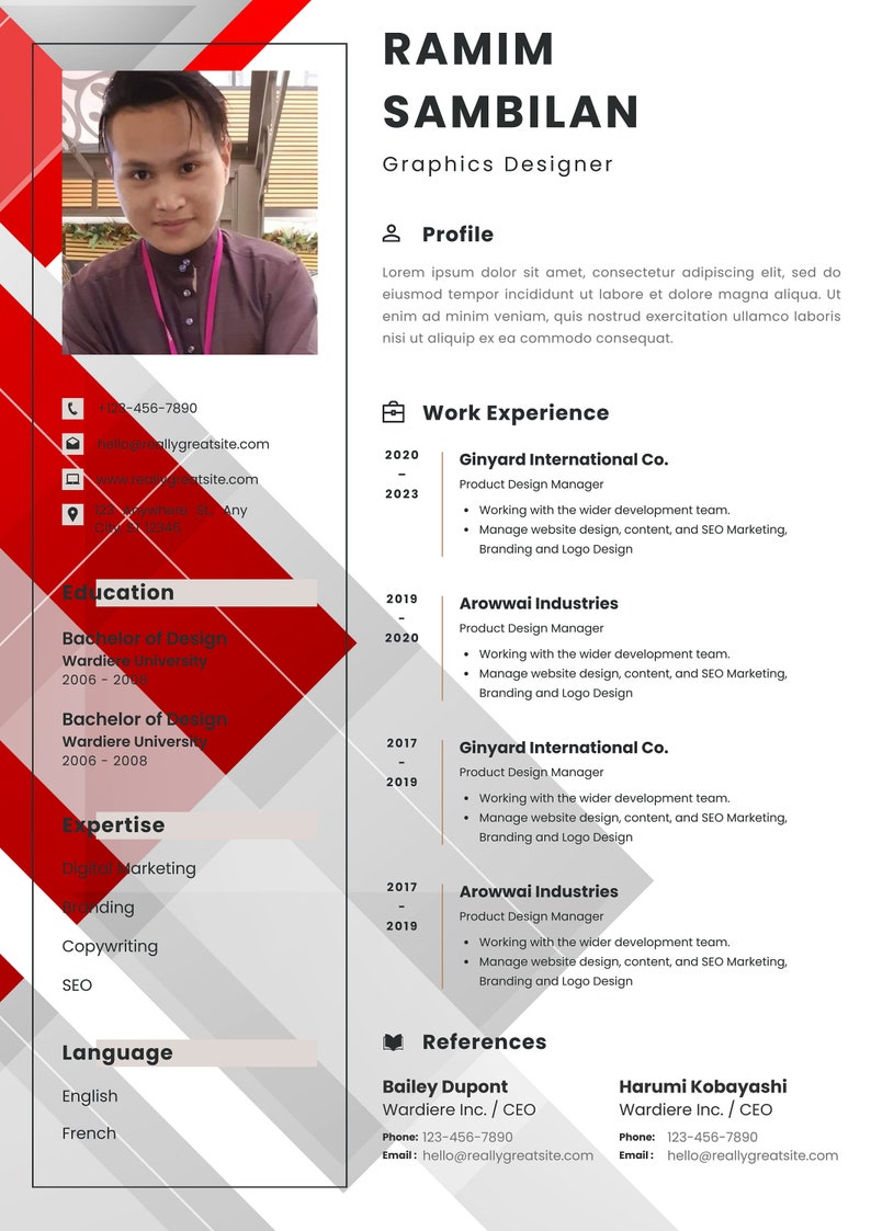 10 Best ATS Friendly Resume CV Template Smart Professional Minimalist ...