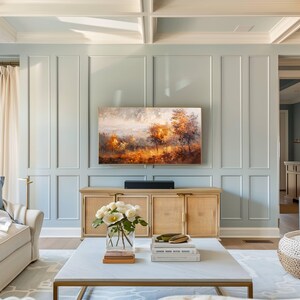 Autumn Landscape Frame TV Art | Fall Trees Painting for TV ...