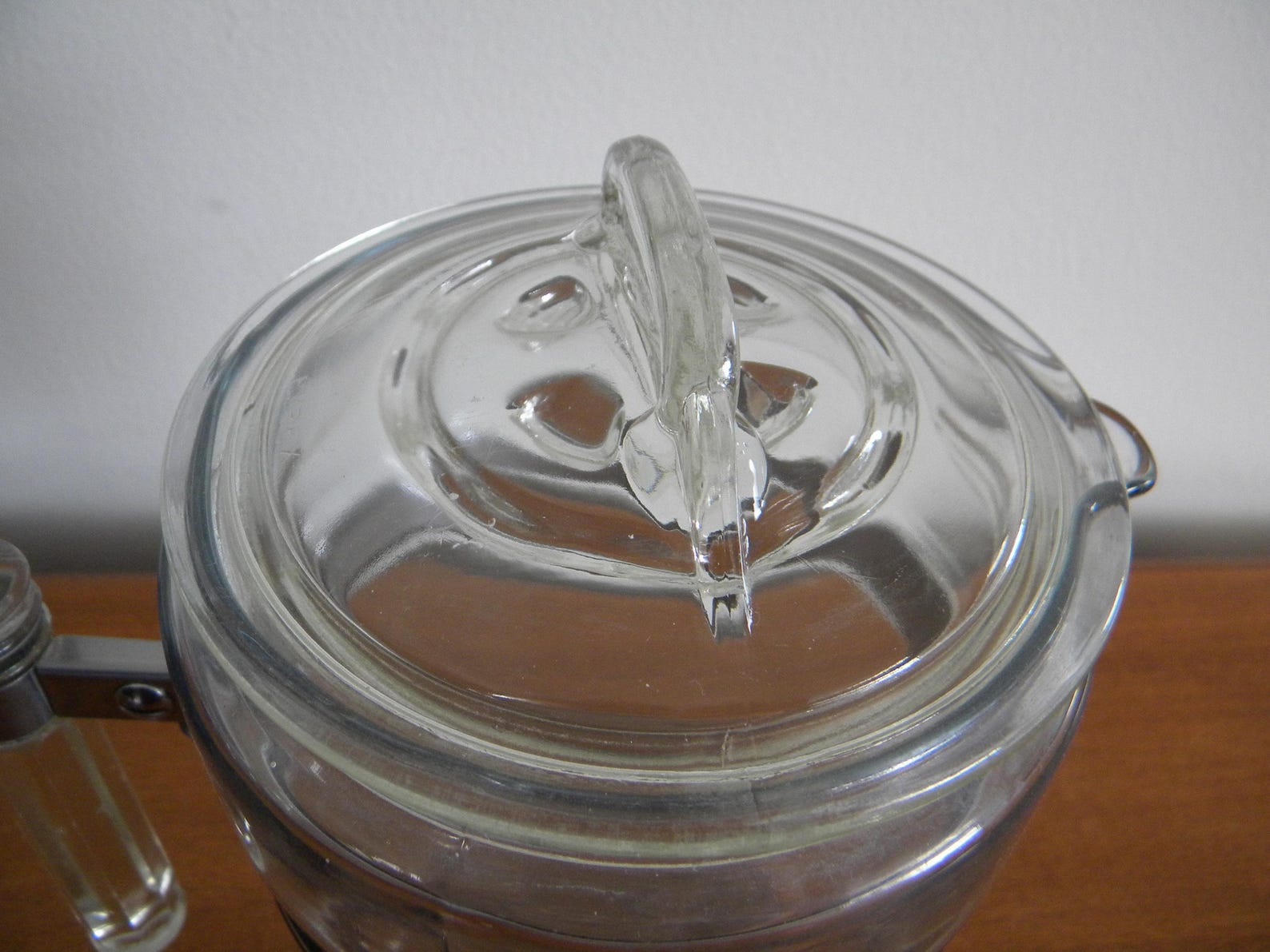 Vintage PYREX Flameware Coffee Percolator Pot & Lid - 6 Cup #8106 ...