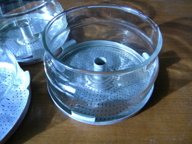 Vintage PYREX Coffee Percolator Glass Basket & Bottom Strainer for 6 ...