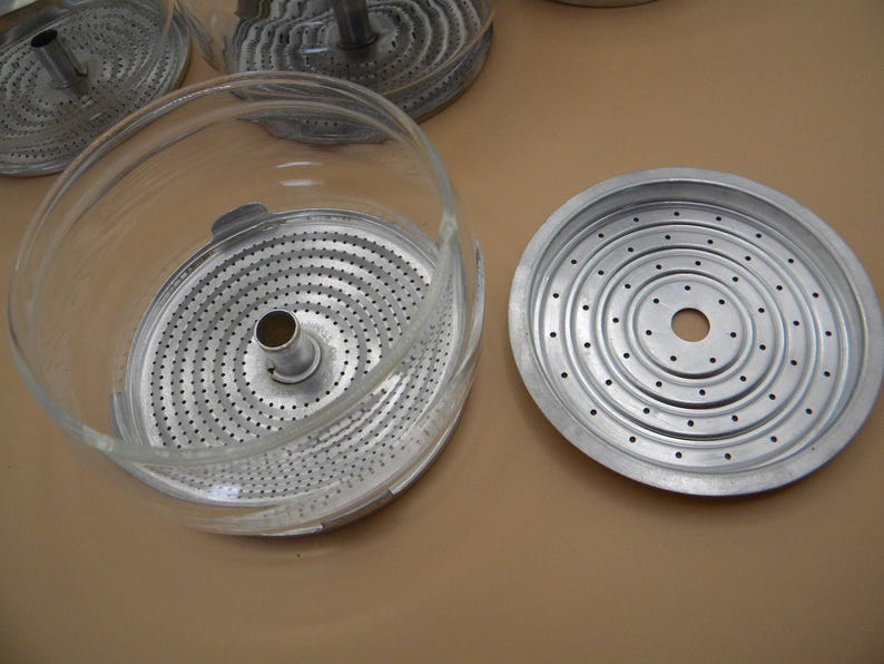 Vintage PYREX Coffee Percolator Glass Basket & Diffuser for 9 Cup 7759 ...