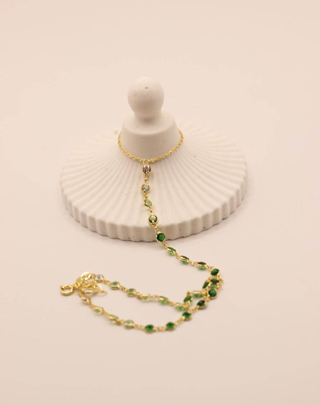 Hand Chain Jewelry in 14K Gold Plated, Boho Finger Bracelet, Minimalist ...