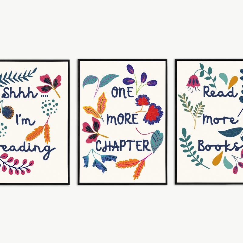 Im Reading Poster - Etsy UK