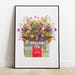 Yorkshire Tea Wildflower Art Print – Hand Drawn Cottage Kitchen Poster ...