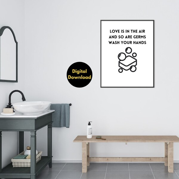 Fun Bathroom Wall Art - Etsy