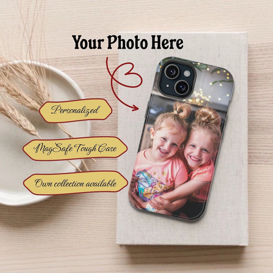 Magsafe Personalized Picture Tough iPhone Case, Custom Cover Design for ...