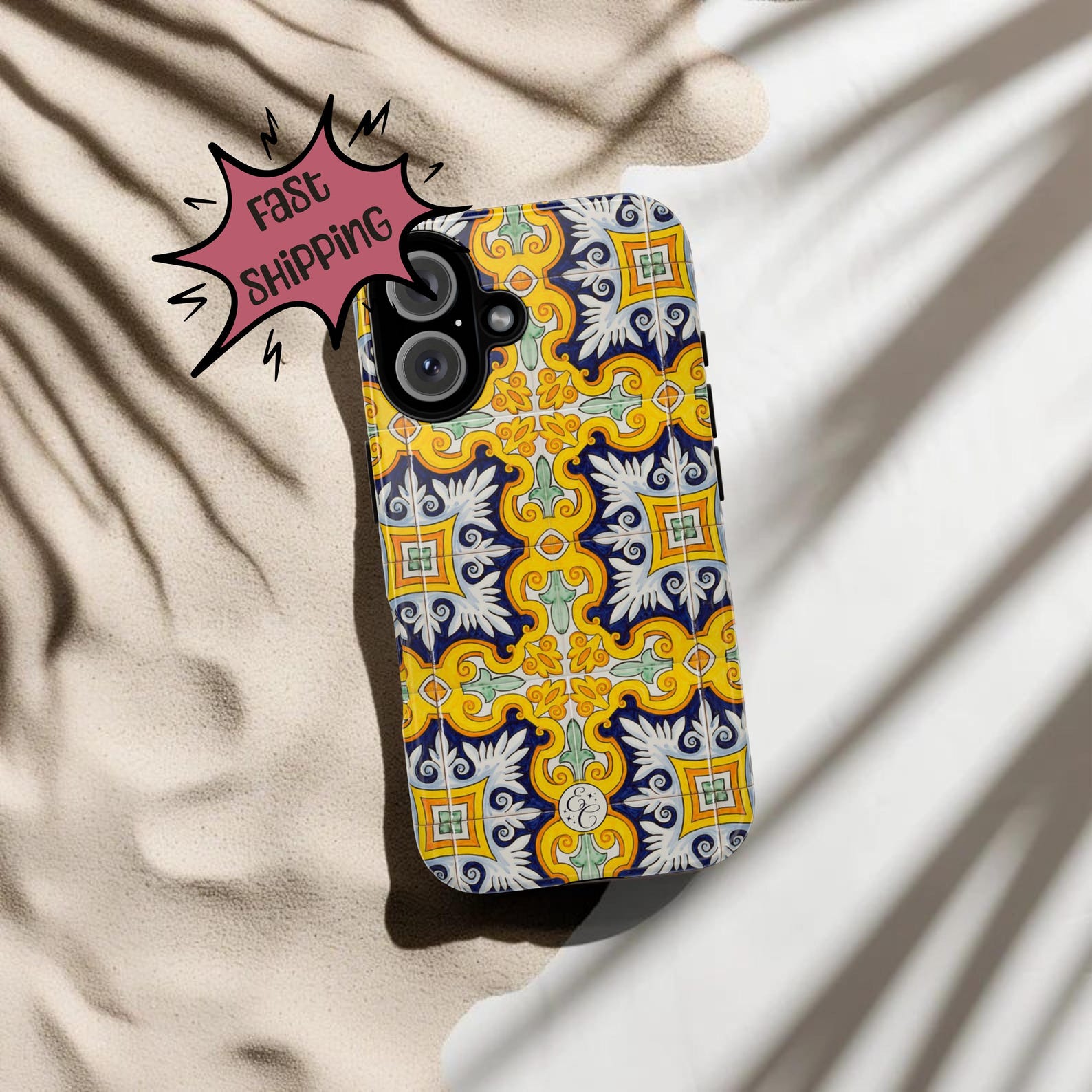Vintage 18th Century Floral Tile Design Tough Phone Case, iPhone X 11 ...