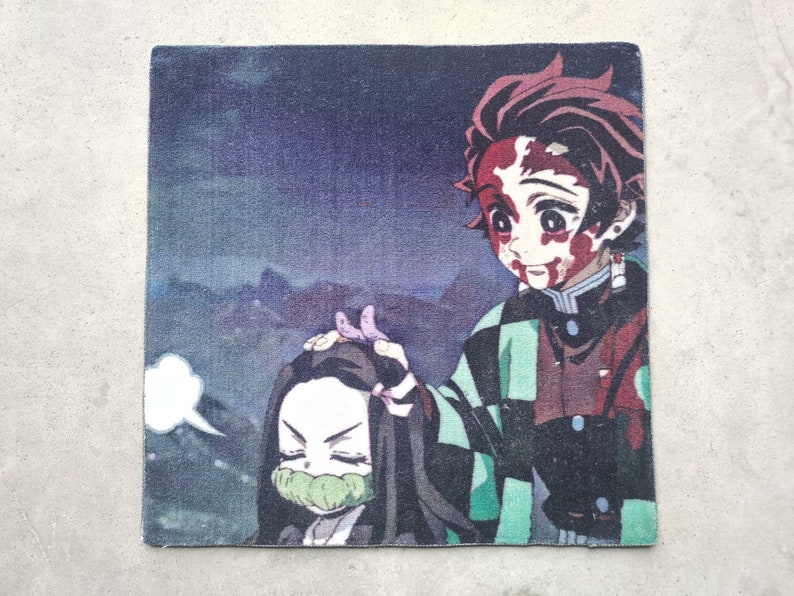 Inosuke Tanjiro & Zenitsu Demon Slayer Handtufted Anime Rugs, Inosuke ...