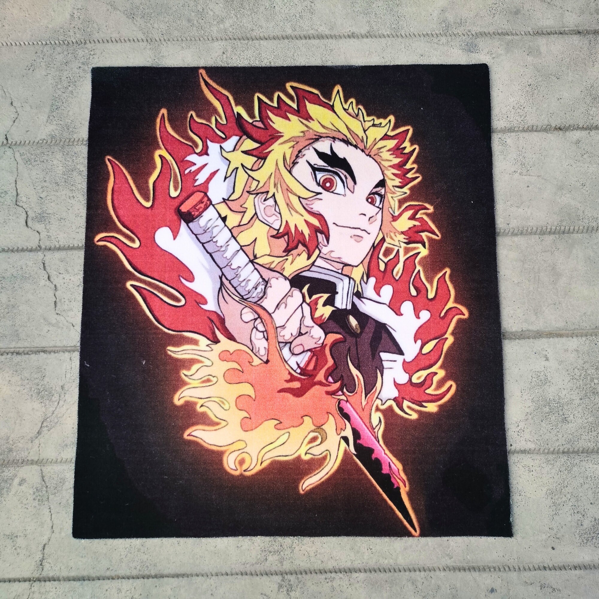 Inosuke Tanjiro & Zenitsu Demon Slayer Handtufted Anime Rugs, Inosuke ...