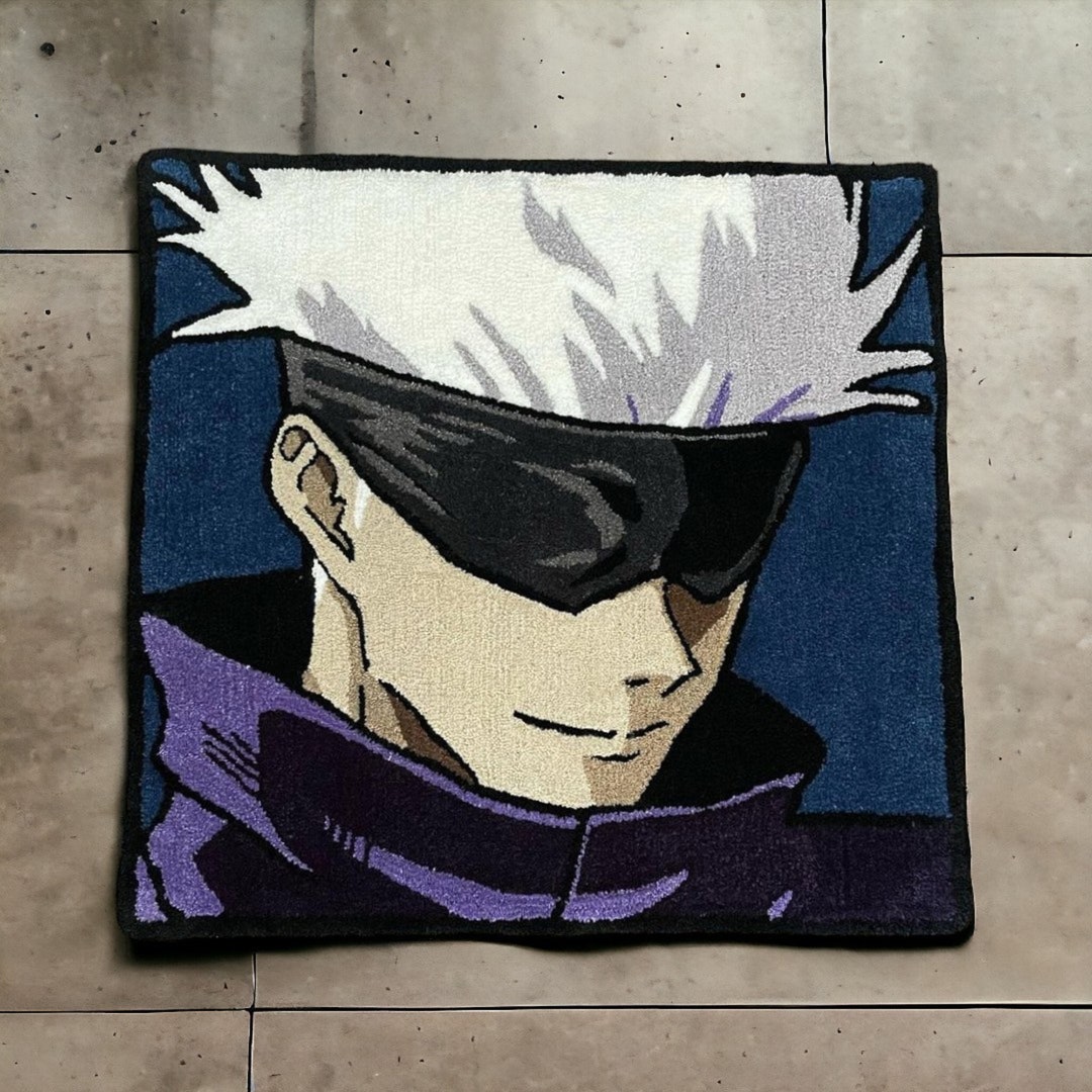 Satoru Gojo Jujutsu Kaisen Anime Rug, Gojo Satoru JJK Anime Rug ...