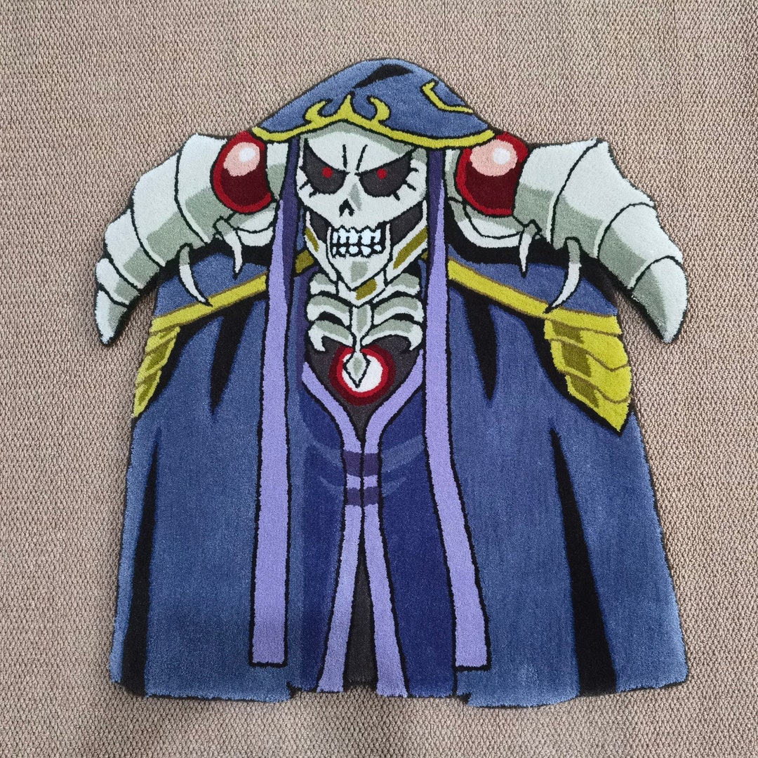 Ainz Ooal Gown Momonga Overlord Anime Rug, Overlord Momonga Anime, Ainz ...