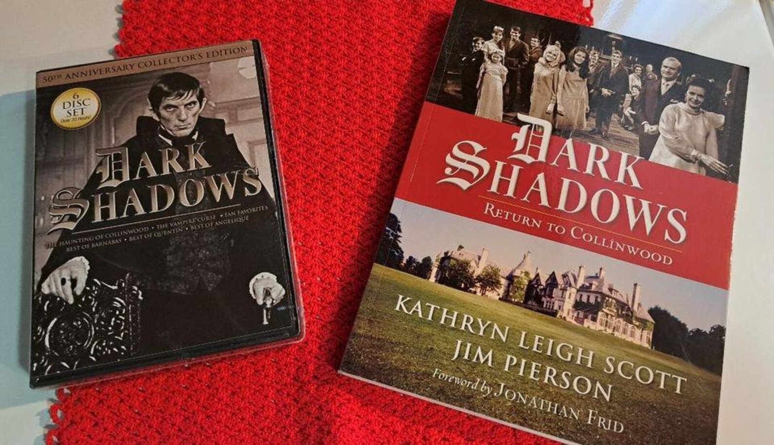Dark Shadows: Return to Collinwood (paperback) and Dark Shadows 50th ...