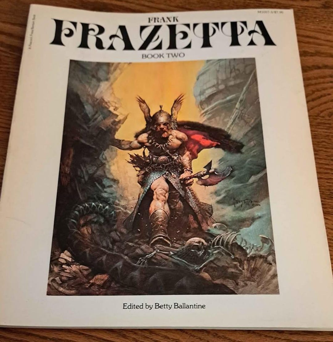 Frank Frazetta Book Two First US Printing 1977 - Etsy