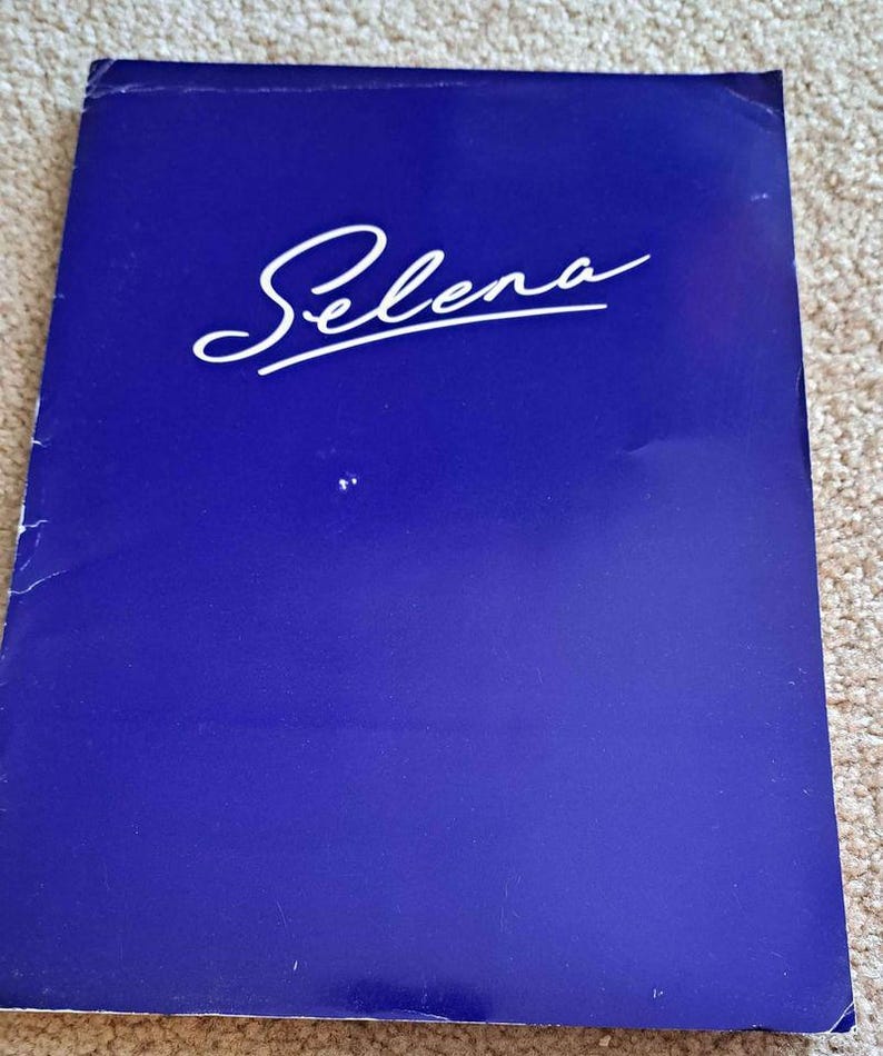Selena Official Movie Press Kit-complete, With Selena 10th Anniversary ...