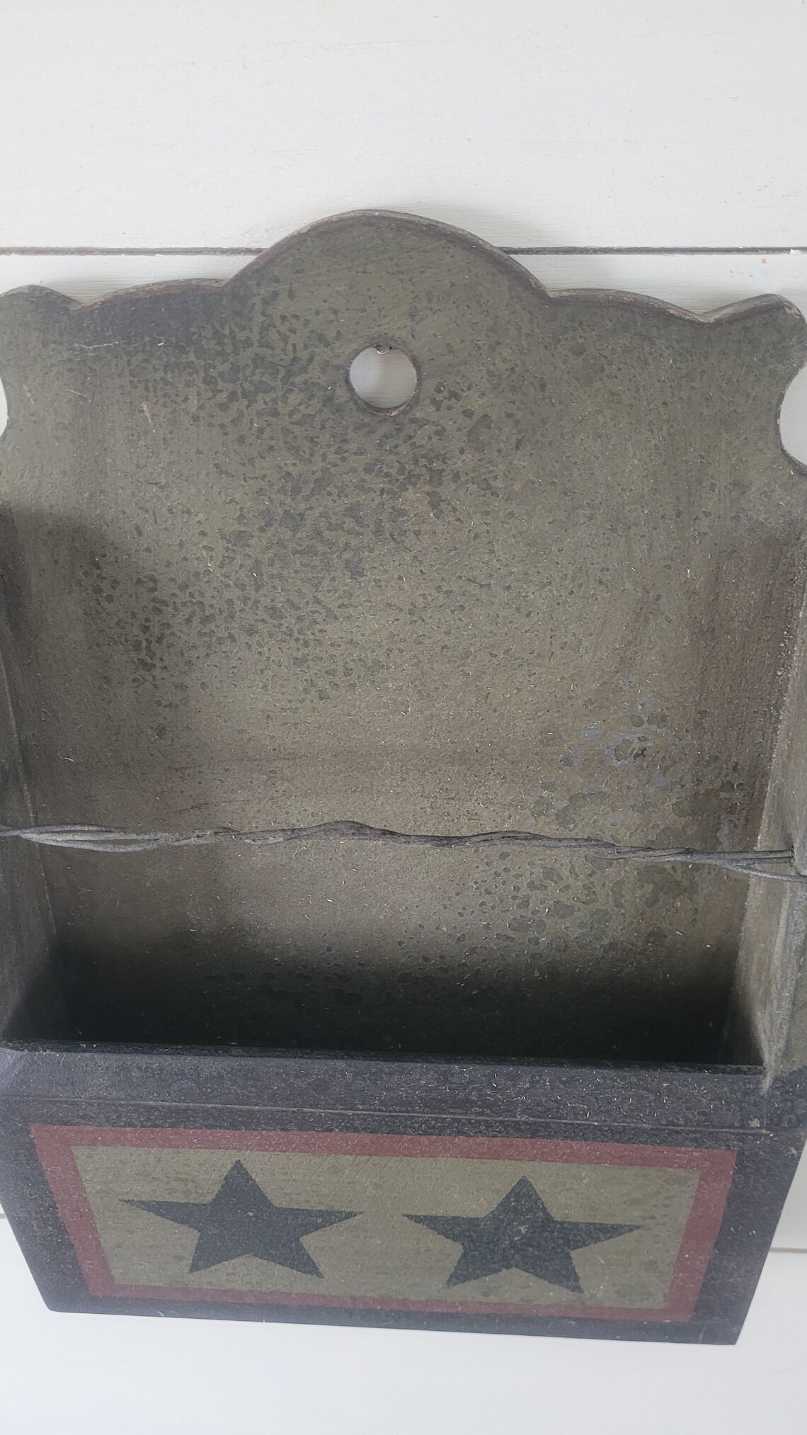 Primitive Mail Holder - Etsy