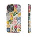 Italian Tile Phone Case, Pastel Collage, Lemons, Flowers, Limoncello ...