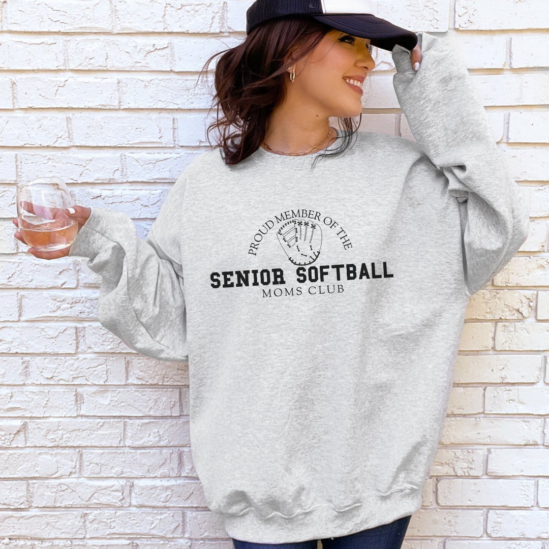 Softball Mom Sweatshirt, Senior Softball Mom Gift, Girl Mom Gift ...
