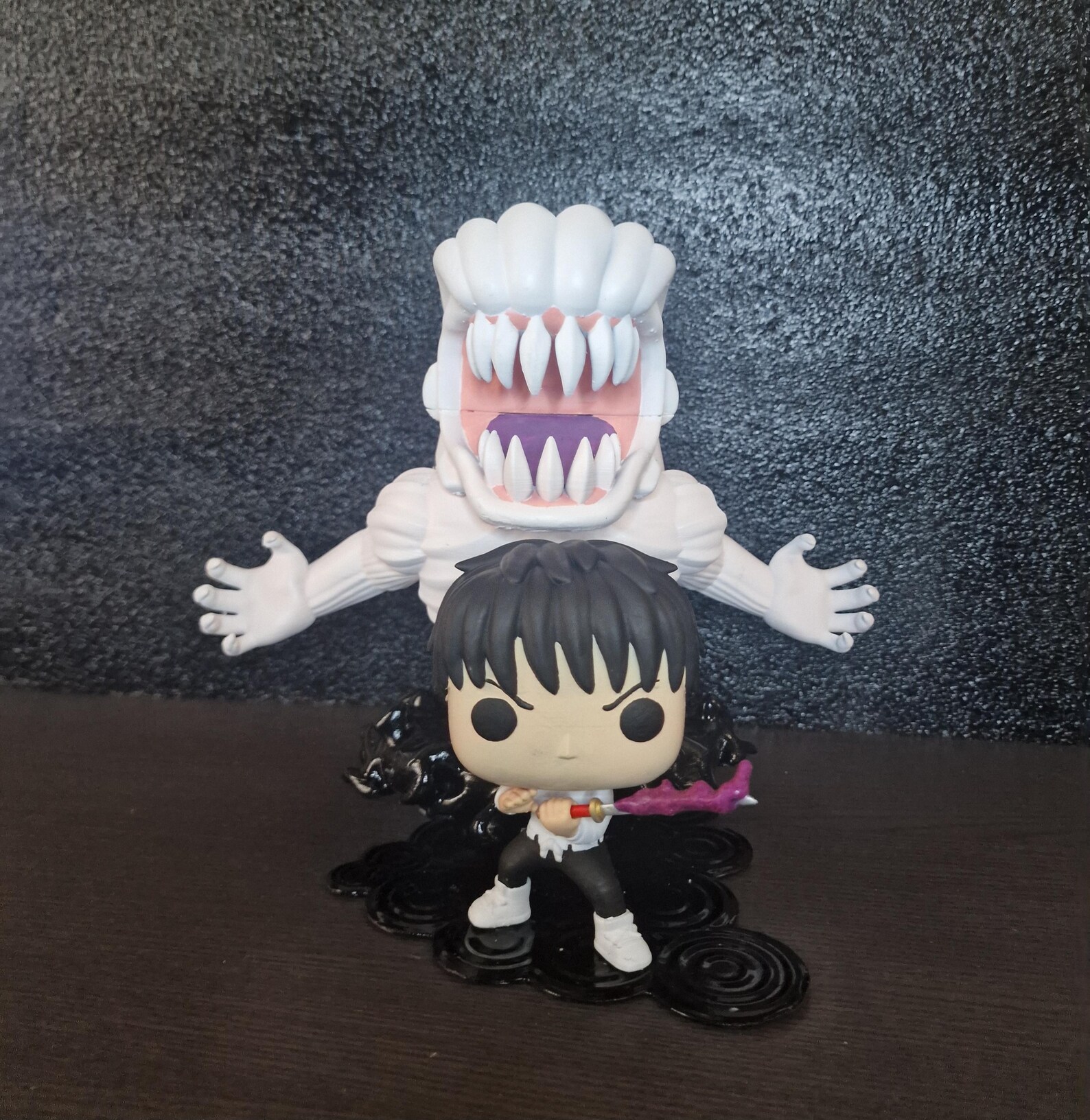 Glow Custom Funkopop Diorama yuta and Rika jujutsu Kaisen - Etsy
