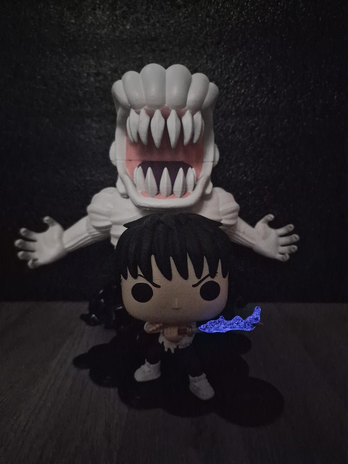 Glow Custom Funkopop Diorama yuta and Rika jujutsu Kaisen - Etsy