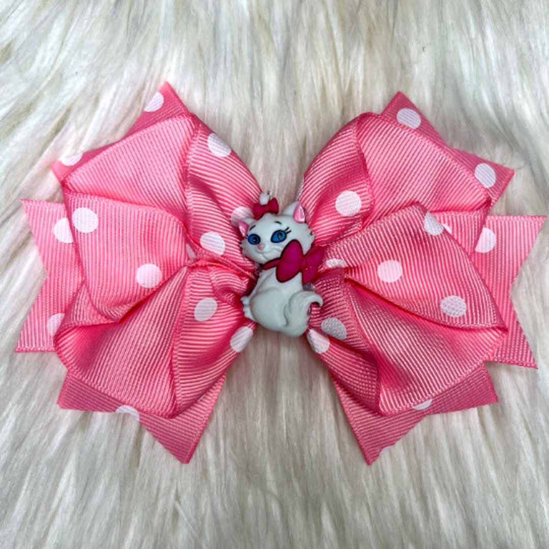 Over the Top Character Themed Hair Bow Marie - Etsy