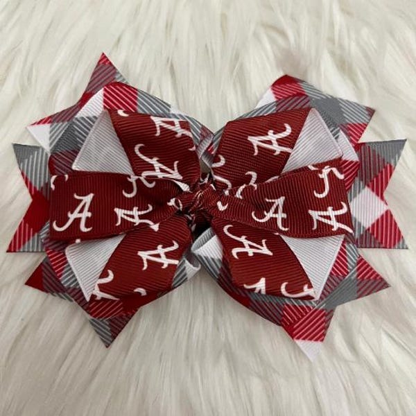 Alabama Hair Bow - Etsy
