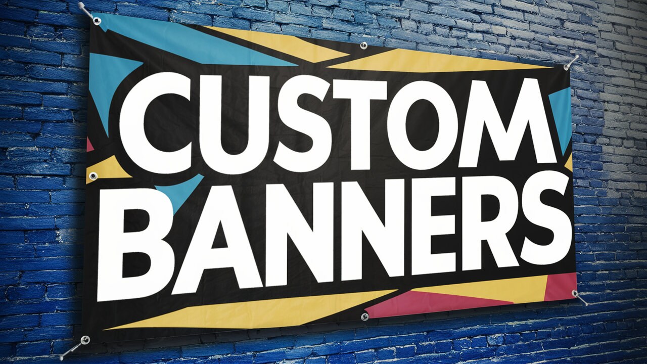 Custom Vinyl Banners Eye-catching Event & Business Signage Waterproof ...