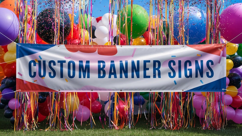 Custom Vinyl Banners Eye-catching Event & Business Signage Waterproof ...