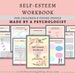 Self Esteem Workbook, Self Identity, Self Confidence Worksheets ...