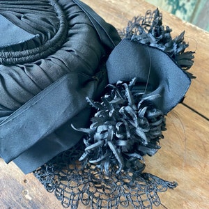 Victorian Mourning Bonnet - Etsy