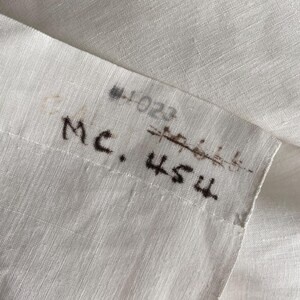 Victorian 1880s Embroidered Linen Bed Sheet 94 X 142 - Etsy