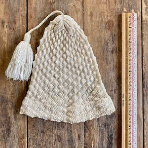 Victorian Silk Knit Baby Stocking Night Cap | Etsy