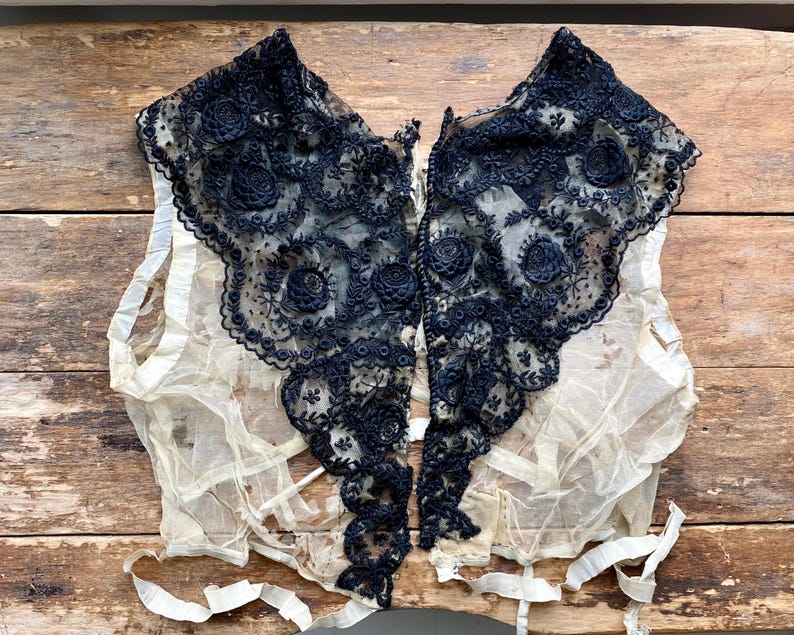 Antique Lace Chemisette as Is - Etsy
