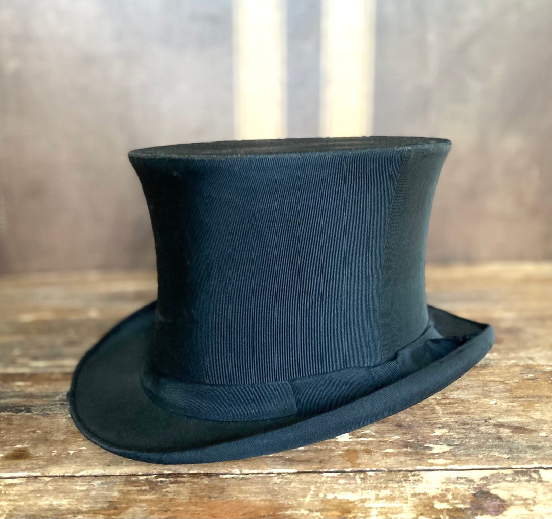 Bent & Bush Silk Faille Opera Hat - Etsy