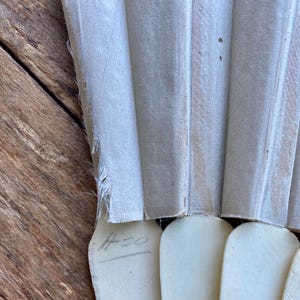 1860s Hand Painted Silk Hand Fan - Etsy