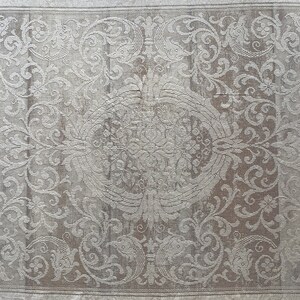 1940s Machine Filet Lace Neptune Tablecloth 100" X 85" - Etsy