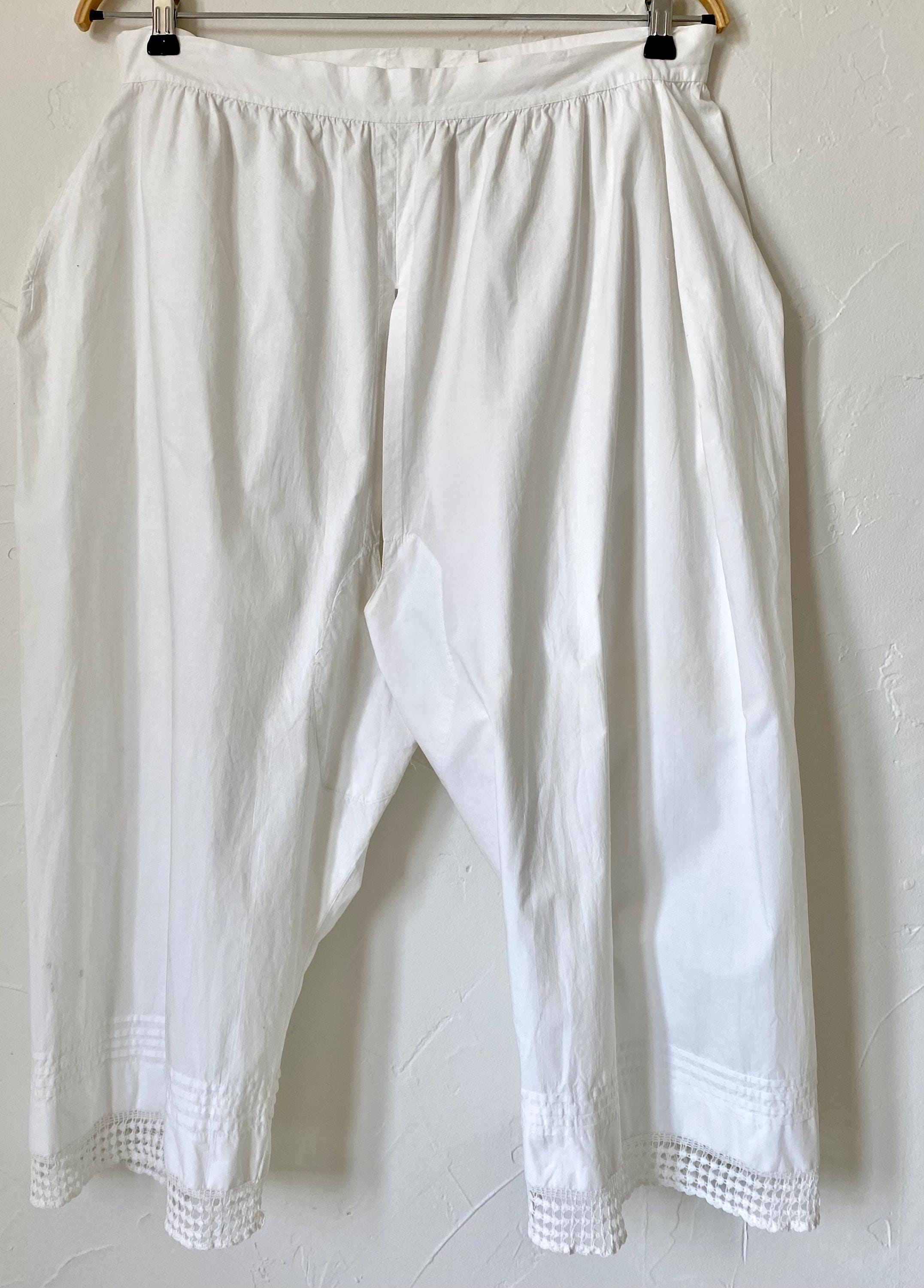 Edwardian Split Leg Bloomers Size Large 35" Waist - Etsy