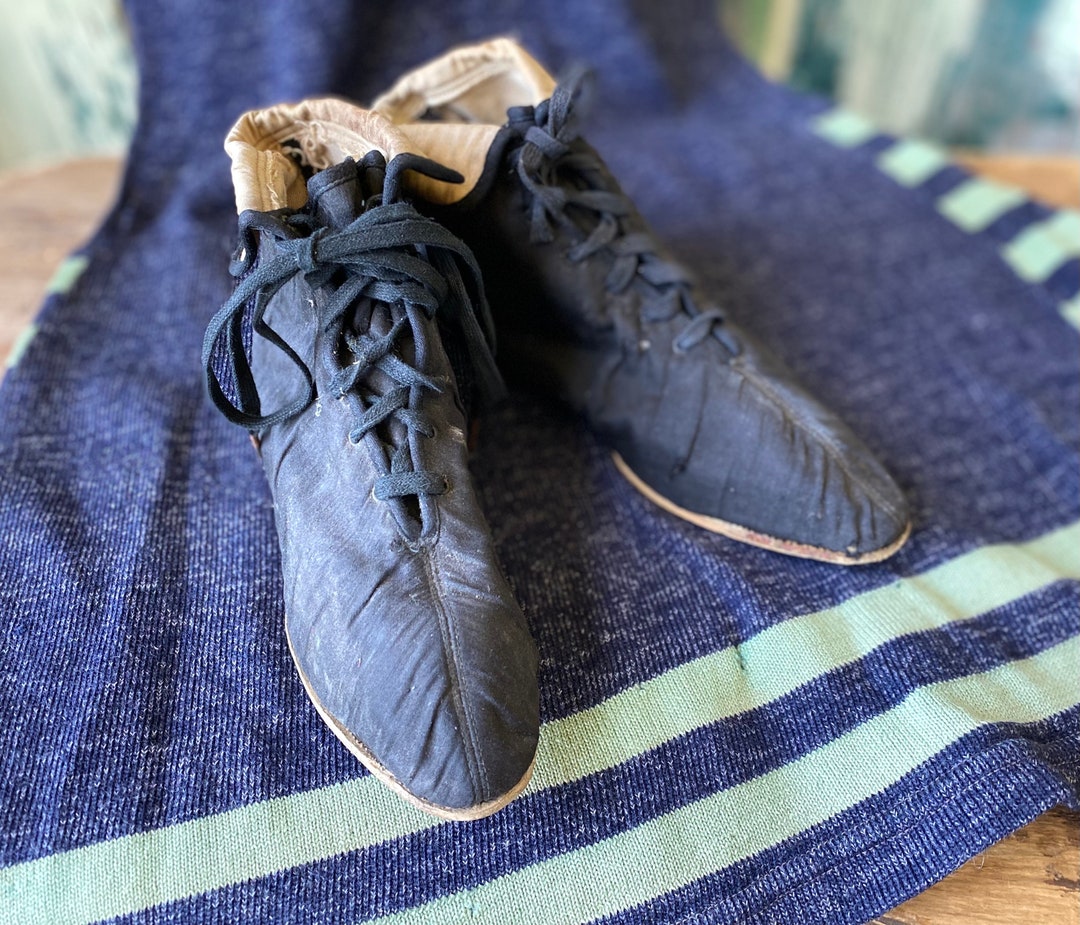 Edwardian Swim Shoes Size 4 - Etsy