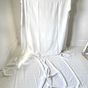 Victorian 1880s Embroidered Linen Bed Sheet 94 X 142 - Etsy