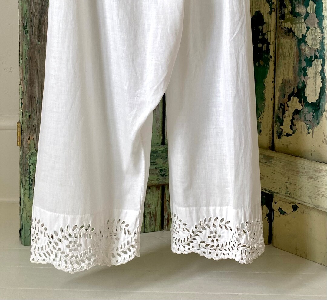 Antique Split Leg Drawers 25 26 Waist - Etsy