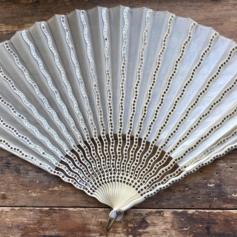 Antique Hand Fan - Etsy