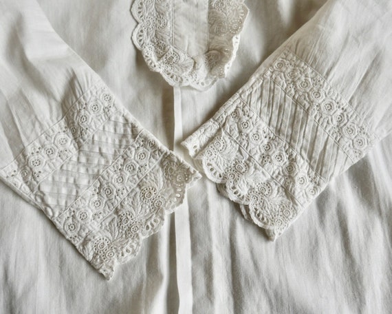 Victorian 1860s Nightgown Robe XS - Gem