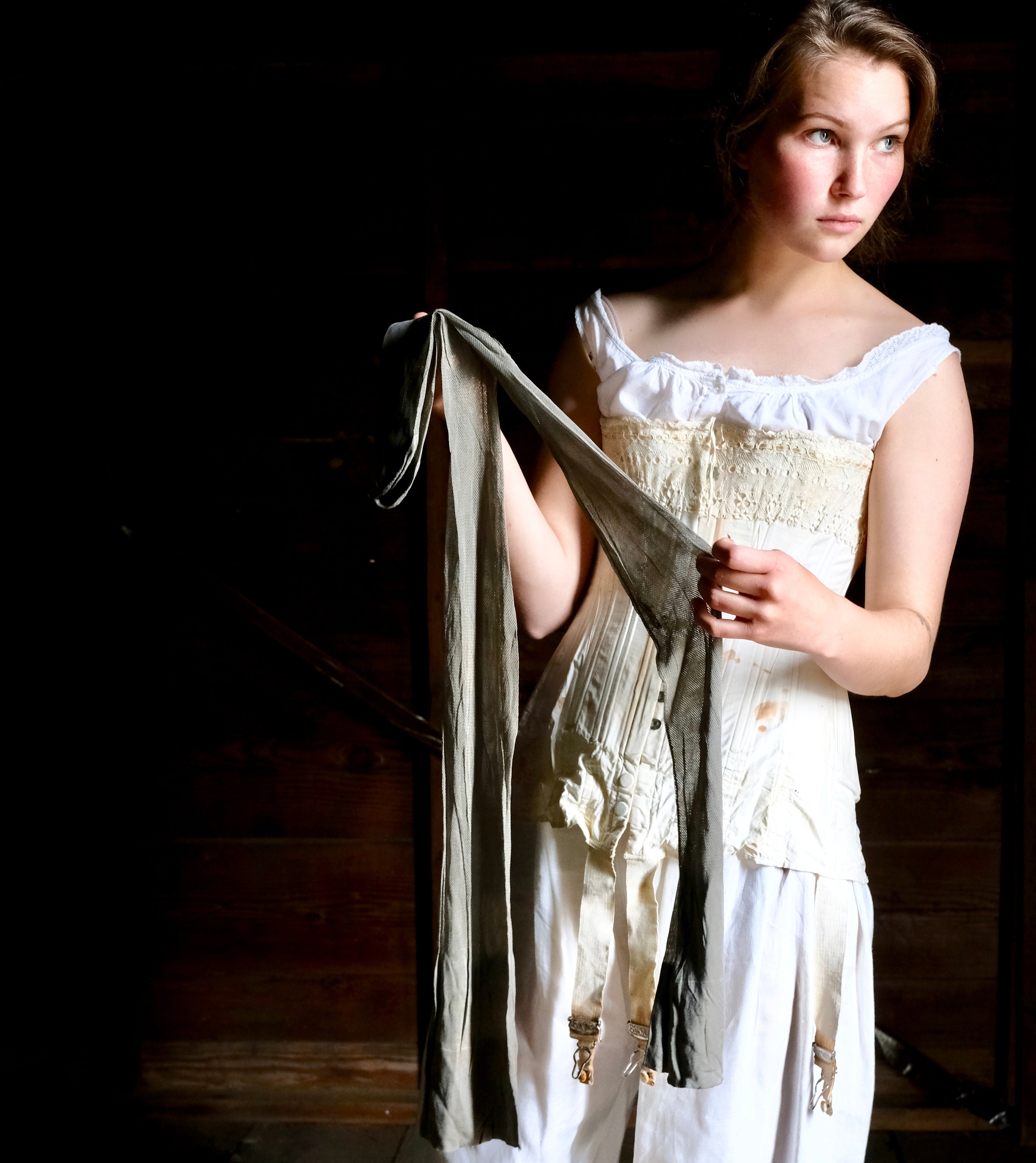 Victorian Mesh Stockings - Etsy UK