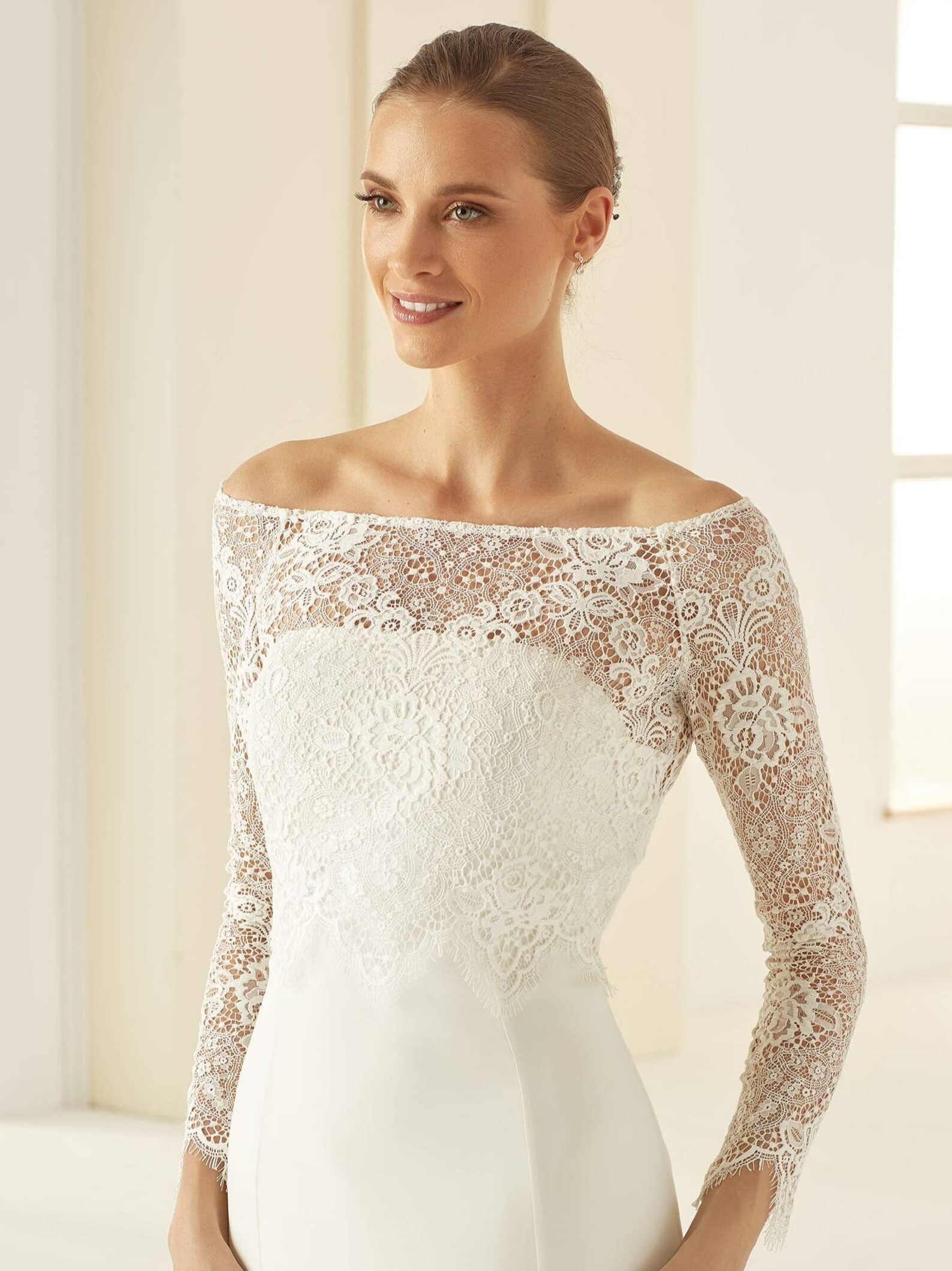 Lace Wedding Bolero Long Sleeves Bridal Top Lace Cover Up - Etsy